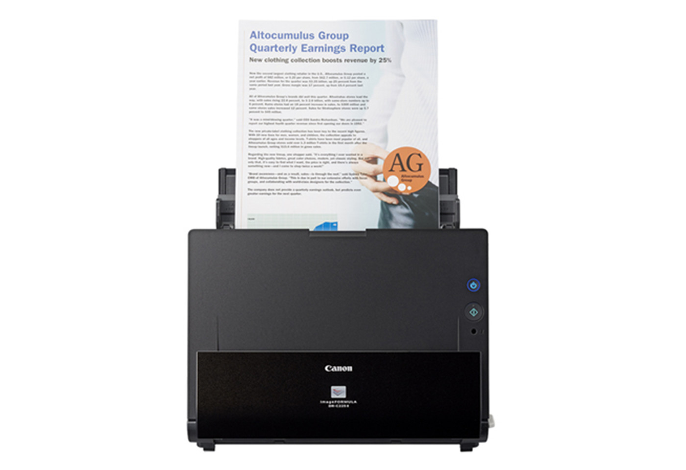 imageFORMULA DR-C225W II A4 document scanner support - Firmware ...