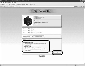 Remote UI | Canon Australia