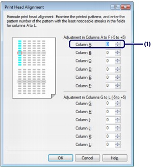 Aligning the Print Head | Canon Australia