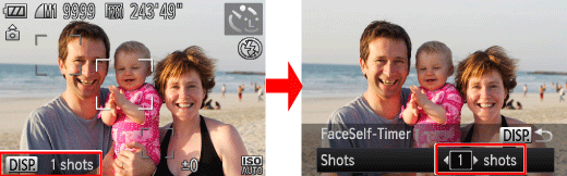 How do I release the shutter automatically using the self-timer and Face Self-Timer? (PowerShot ...